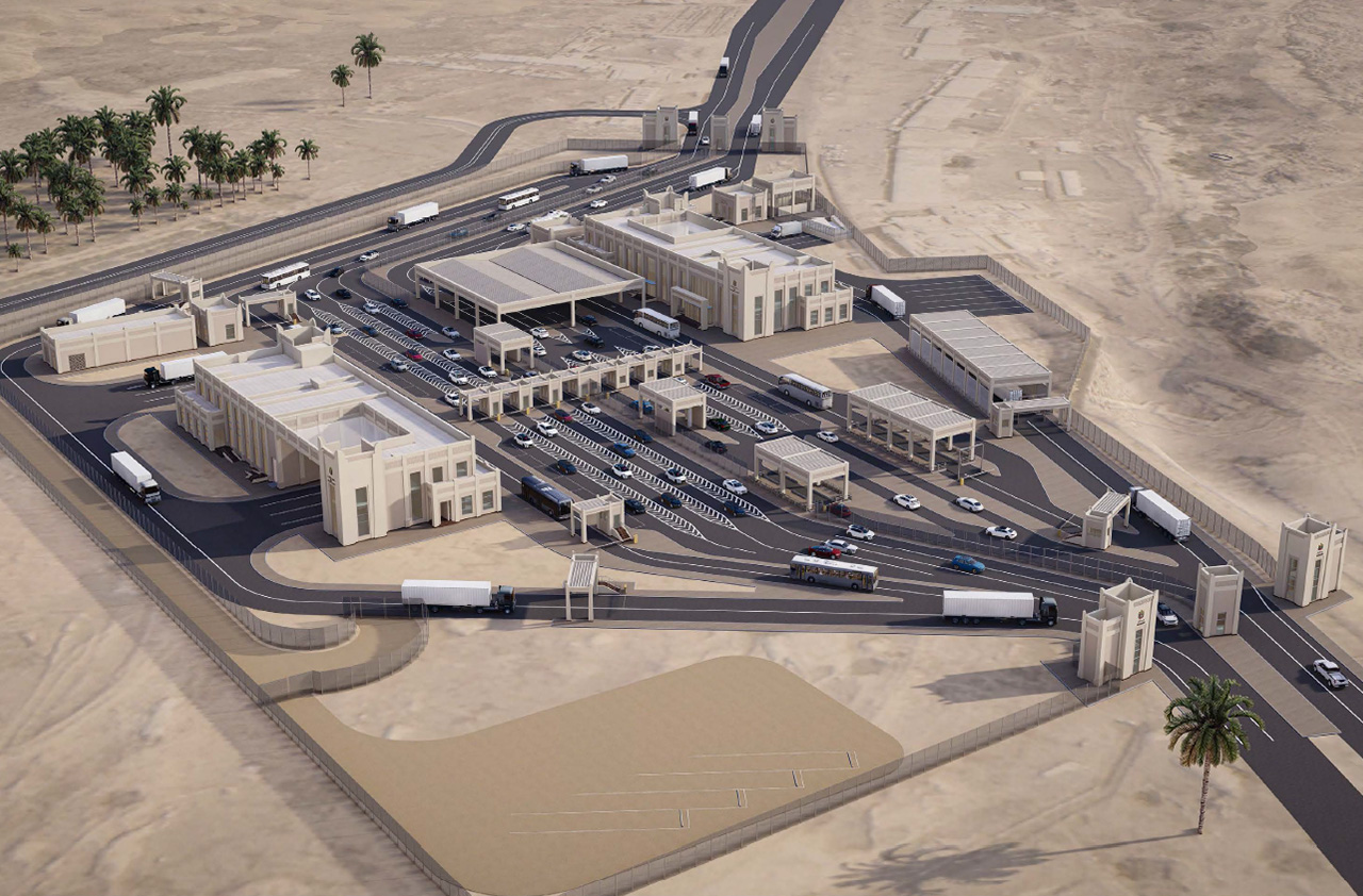 Design & Built Mazyraa Border Crossing Extension - MEC